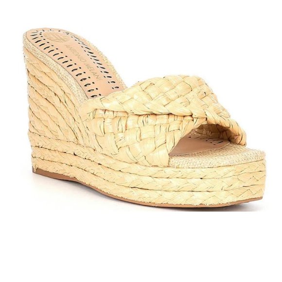 ANTONIO MELANI | Shoes | Antonio Melani Magee Braided Raffia Wedges ...